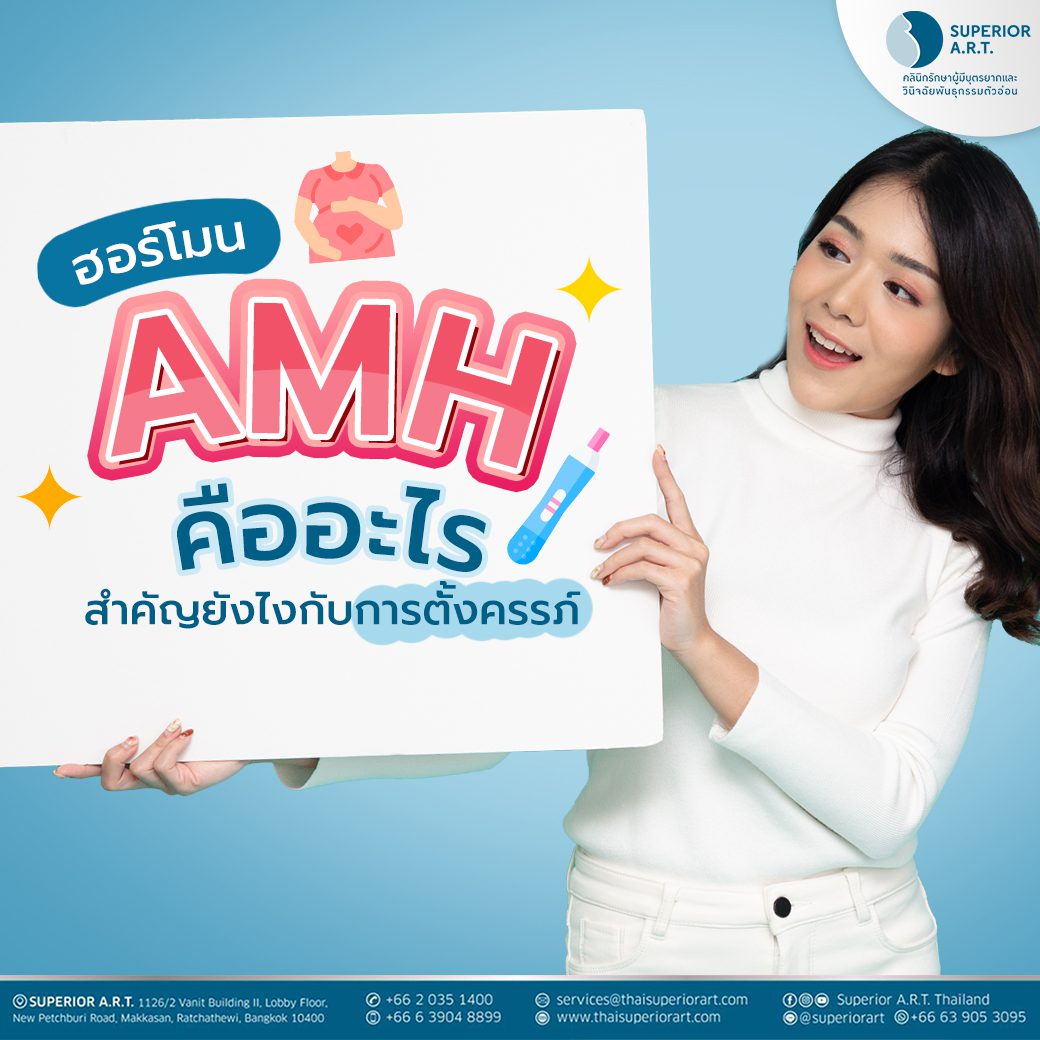 ฮอร์โมน AMH คืออะไร สำคัญอย่างไรกับการตั้งครรภ์