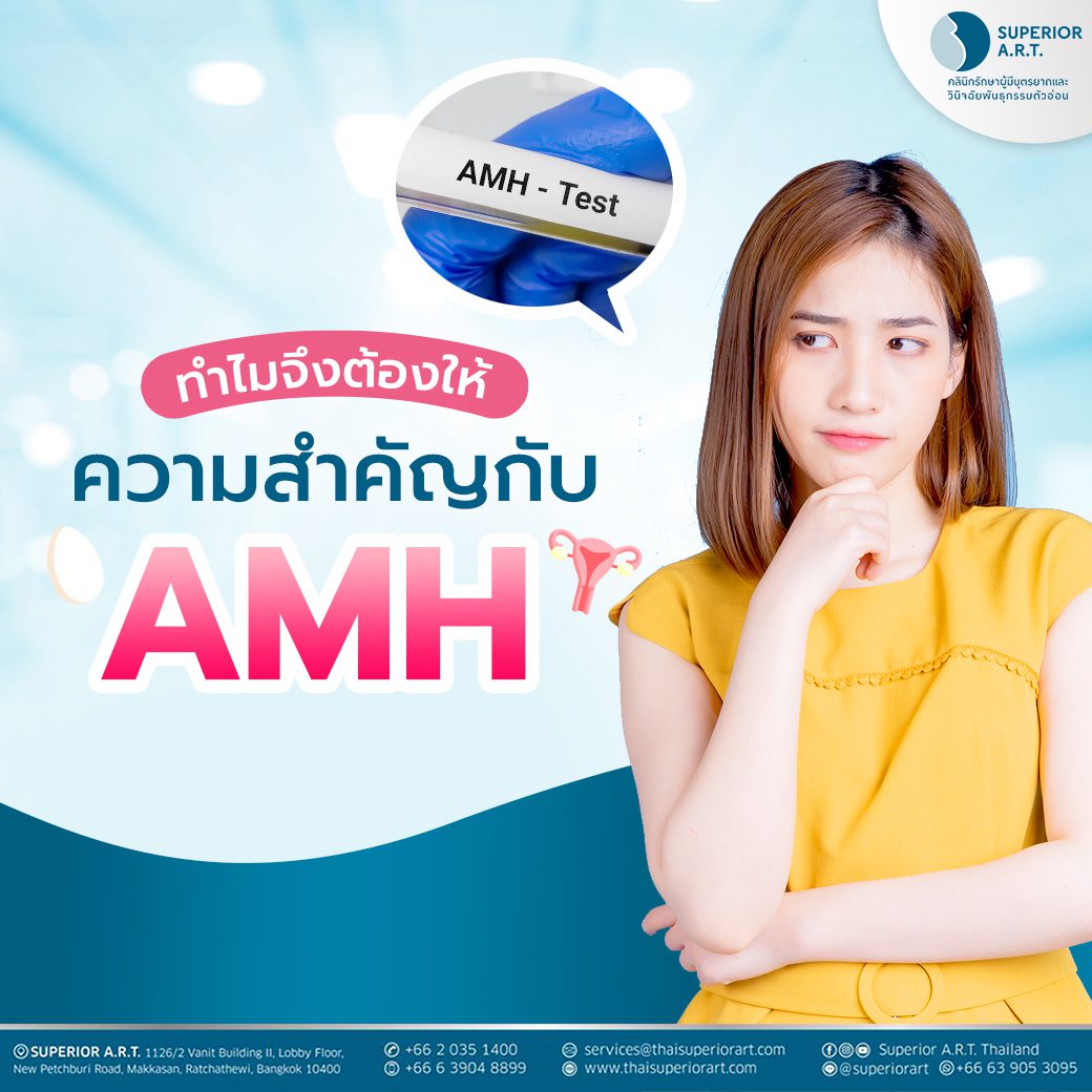 ฮอร์โมน AMH สำคัญอย่างไร
